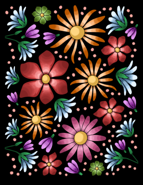 Flowers - ibisPaint
