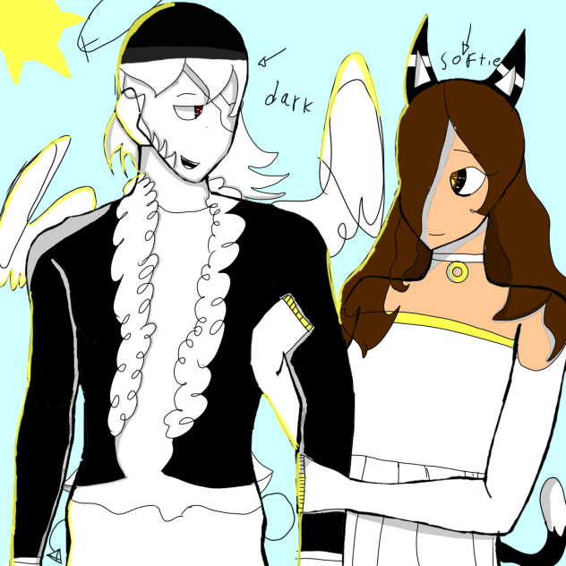 Dark and Softie - ibisPaint