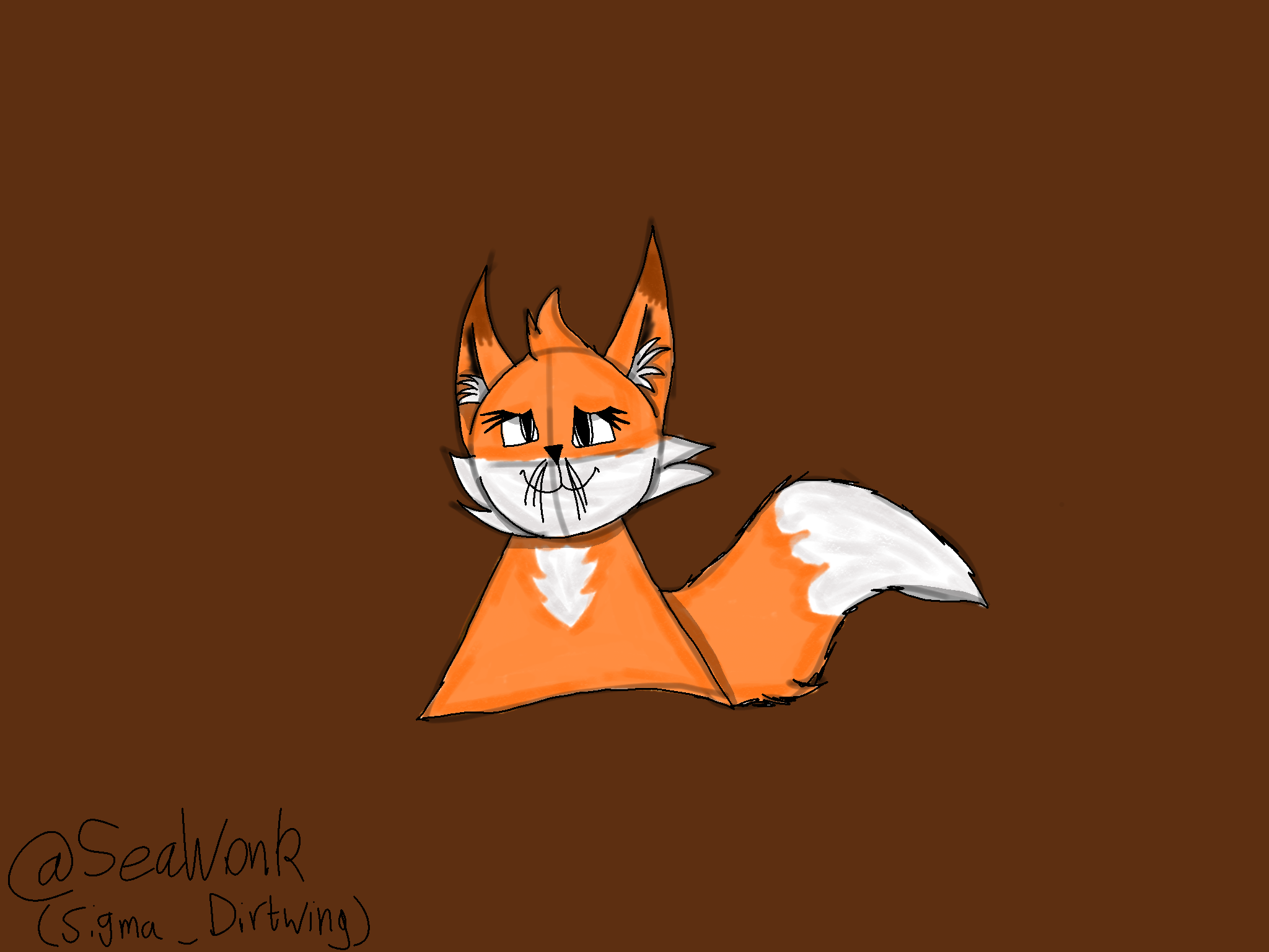 NEW SPRUNKI OC! FOXY - ibisPaint