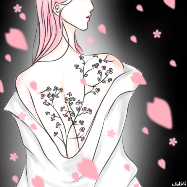 Flower Maiden Lee Luda - ibisPaint