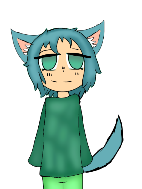 Wolf girl - ibisPaint