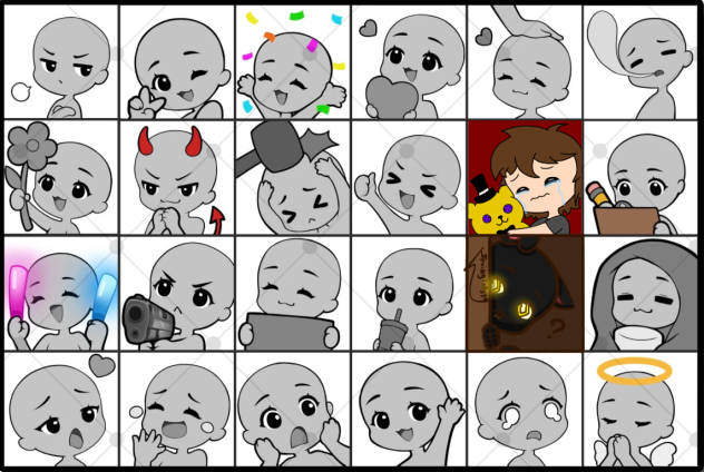 chibi fnaf situation collab - ibisPaint