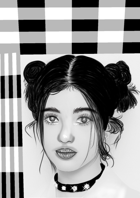 Danielle of Newjeans paints art - ibisPaint