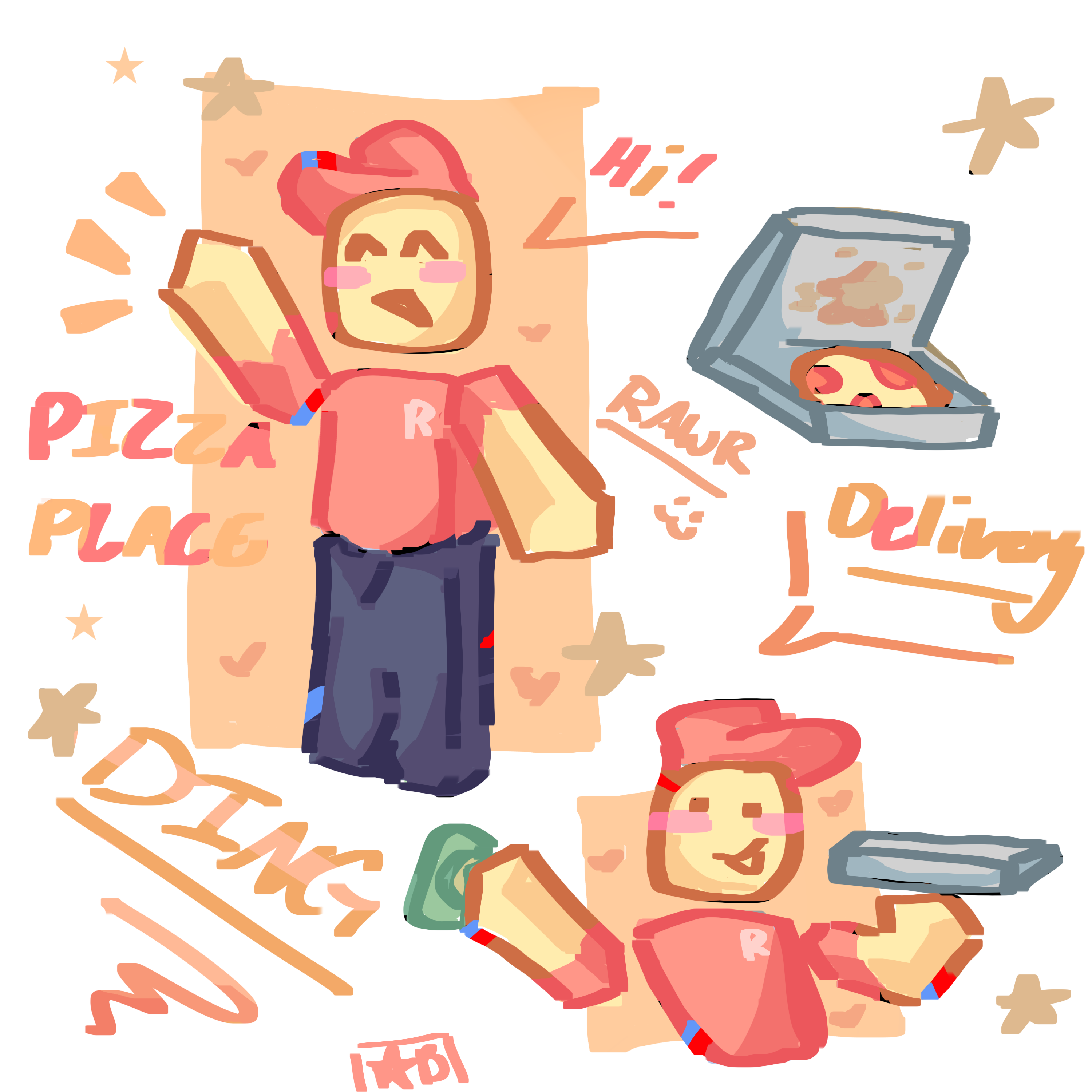 Pizza Place ! - ibisPaint