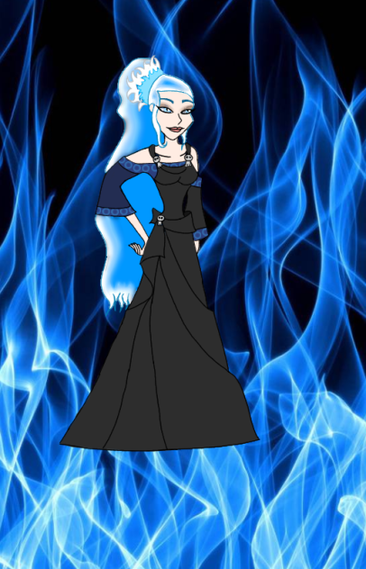 IceHeart Melody as hades' daughter - ibisPaint