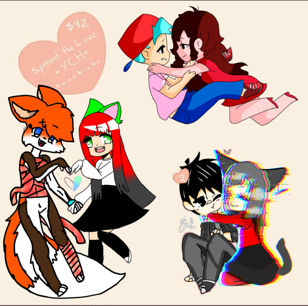 Spread the Love collab Full - ibisPaint