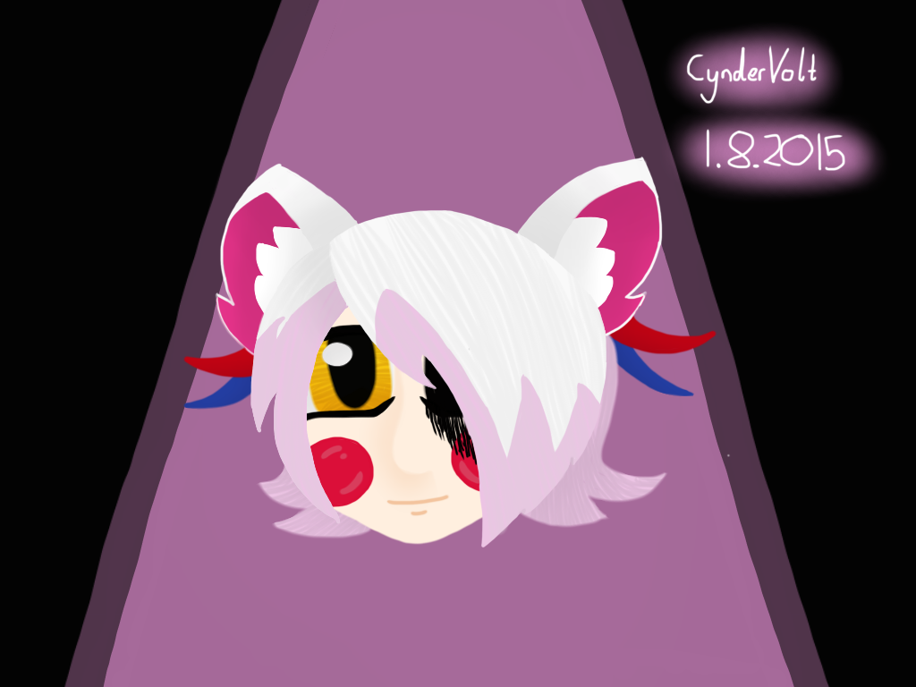 Fnaf Speedpaint - Mangle - Human - ibisPaint