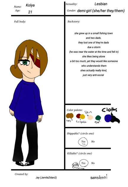 character submission wooo - ibisPaint