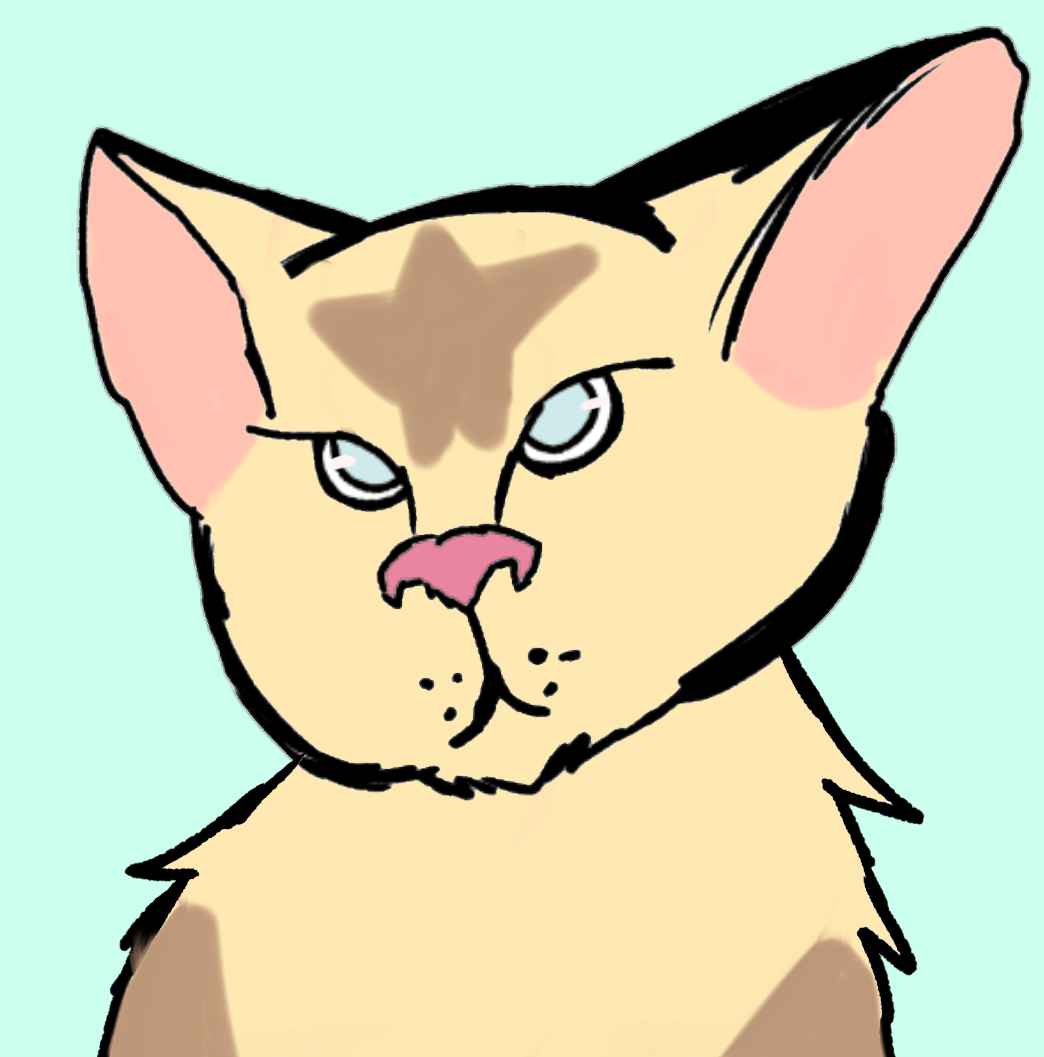 a furry cute bean - ibisPaint