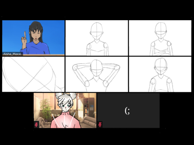 Zoom Meeting Collab - ibisPaint