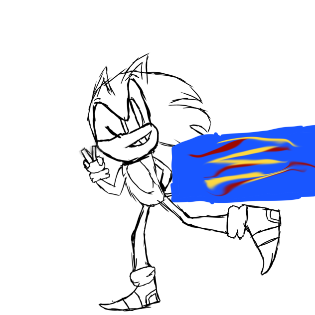 sonic - ibisPaint