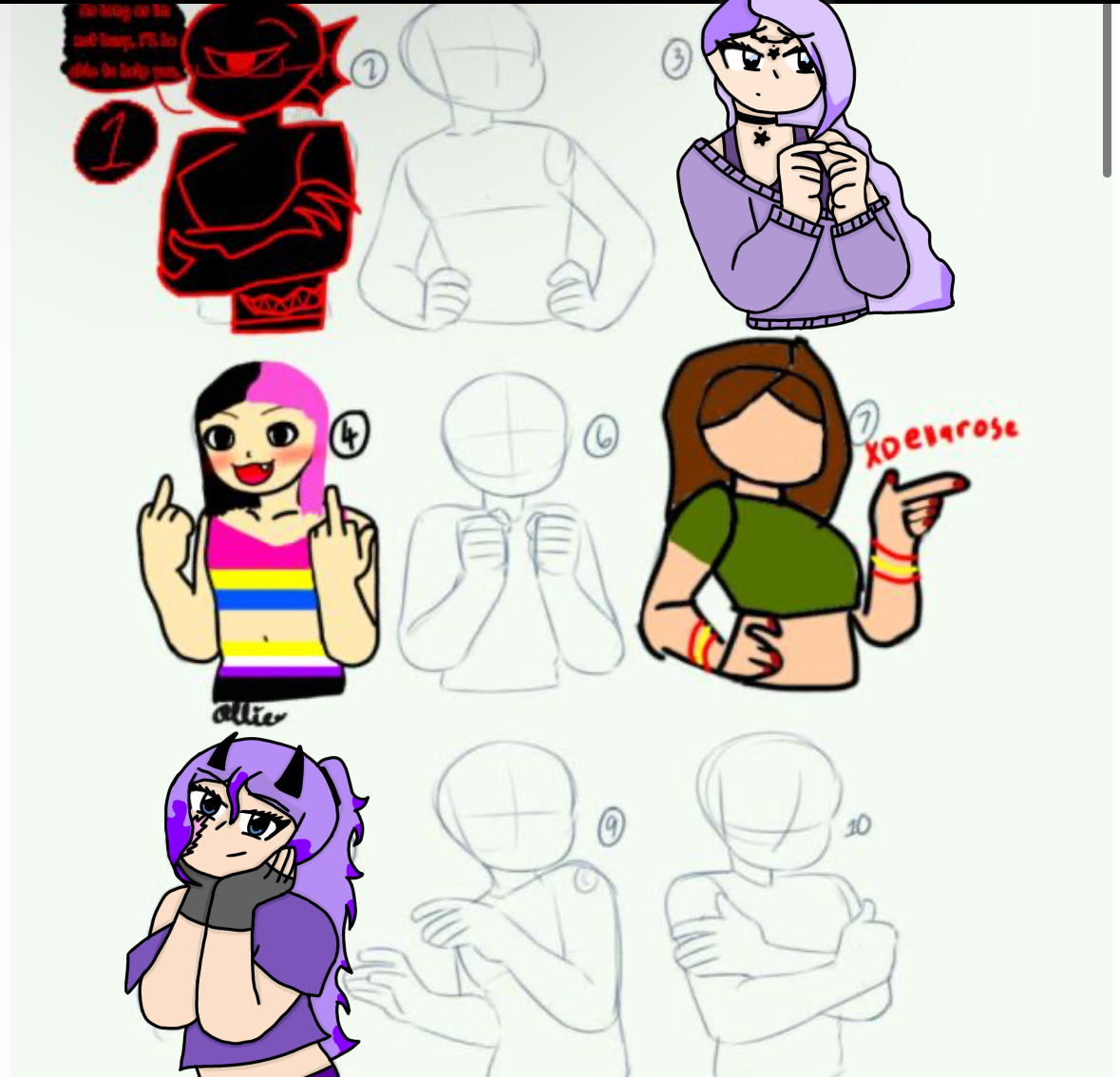 Chilling in other universes!! Collab - ibisPaint