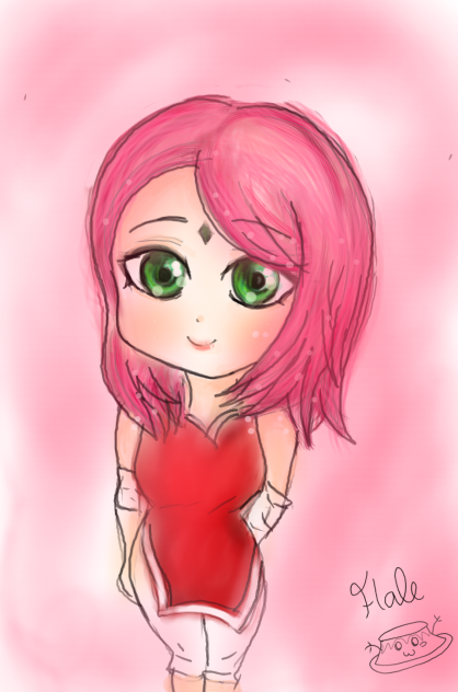 Sakura Queen Haruno de Uchiha - ibisPaint