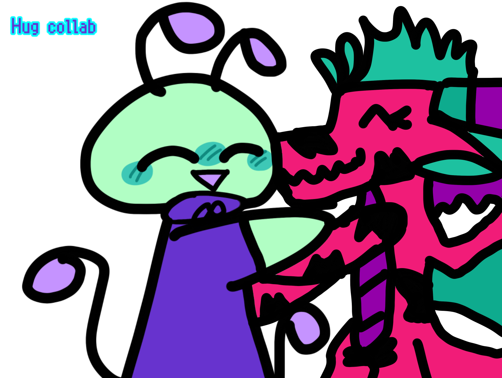 Hug collab! - ibisPaint