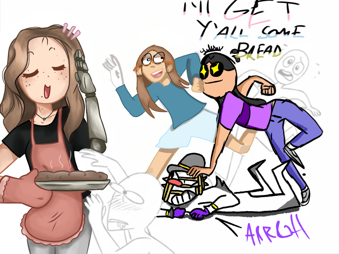 collab BREAD - ibisPaint