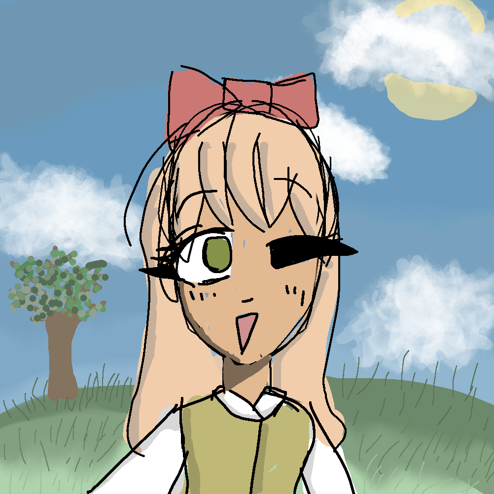 Random girl drawing - ibisPaint