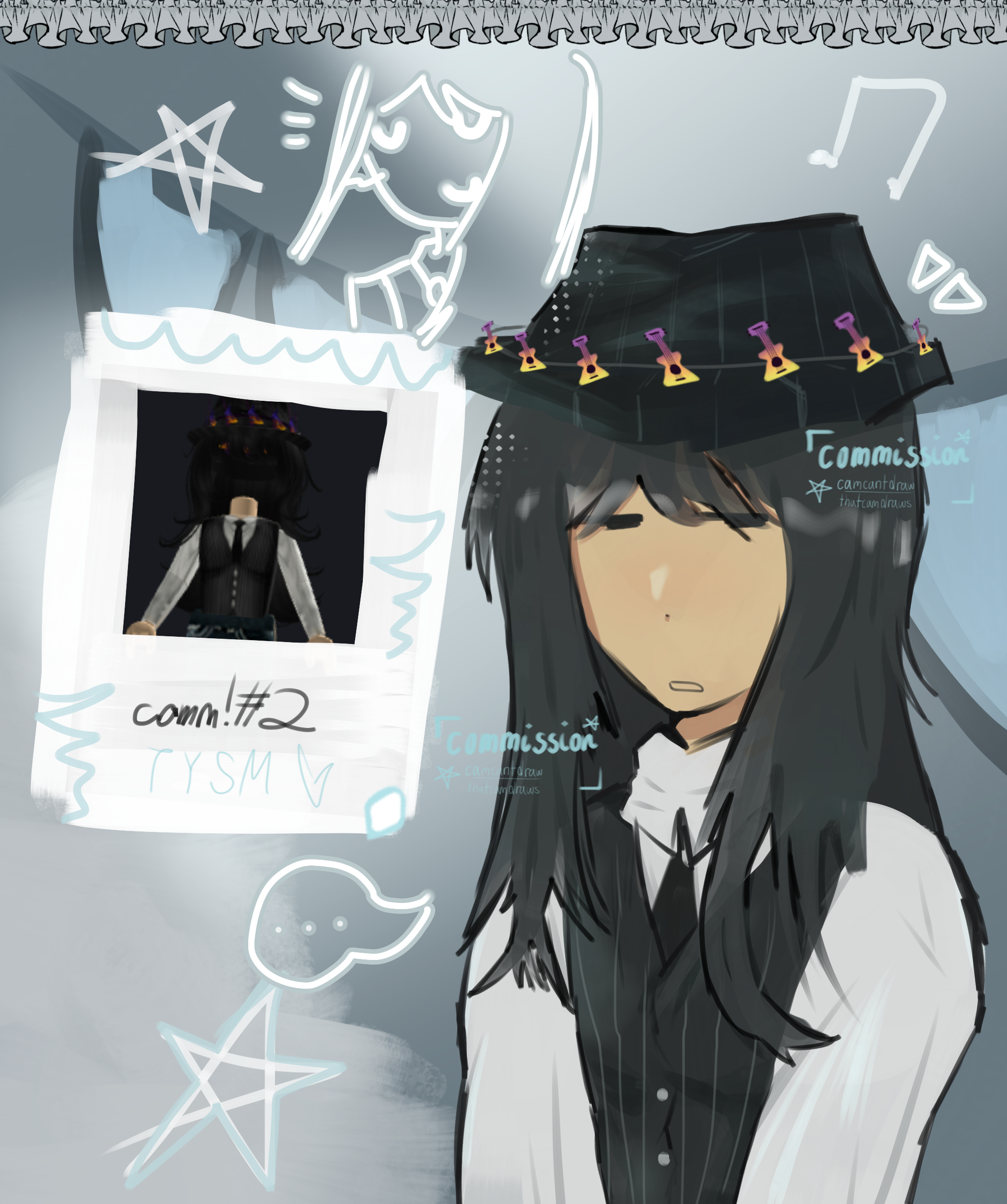 100 robux commission!! #2 - ibisPaint