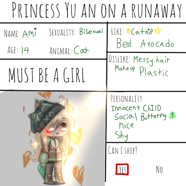 Princess Yu An On A Runaway, Faith Tan - ibisPaint