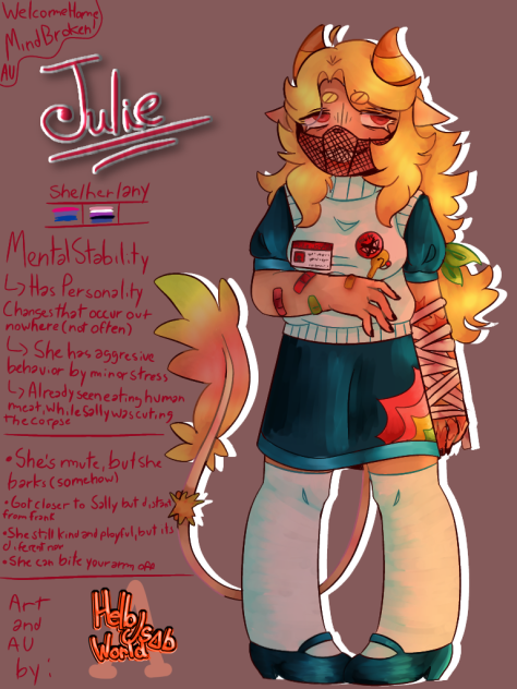 Mind Broken! Julie Joyful - ibisPaint