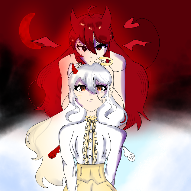 angel devil - ibisPaint