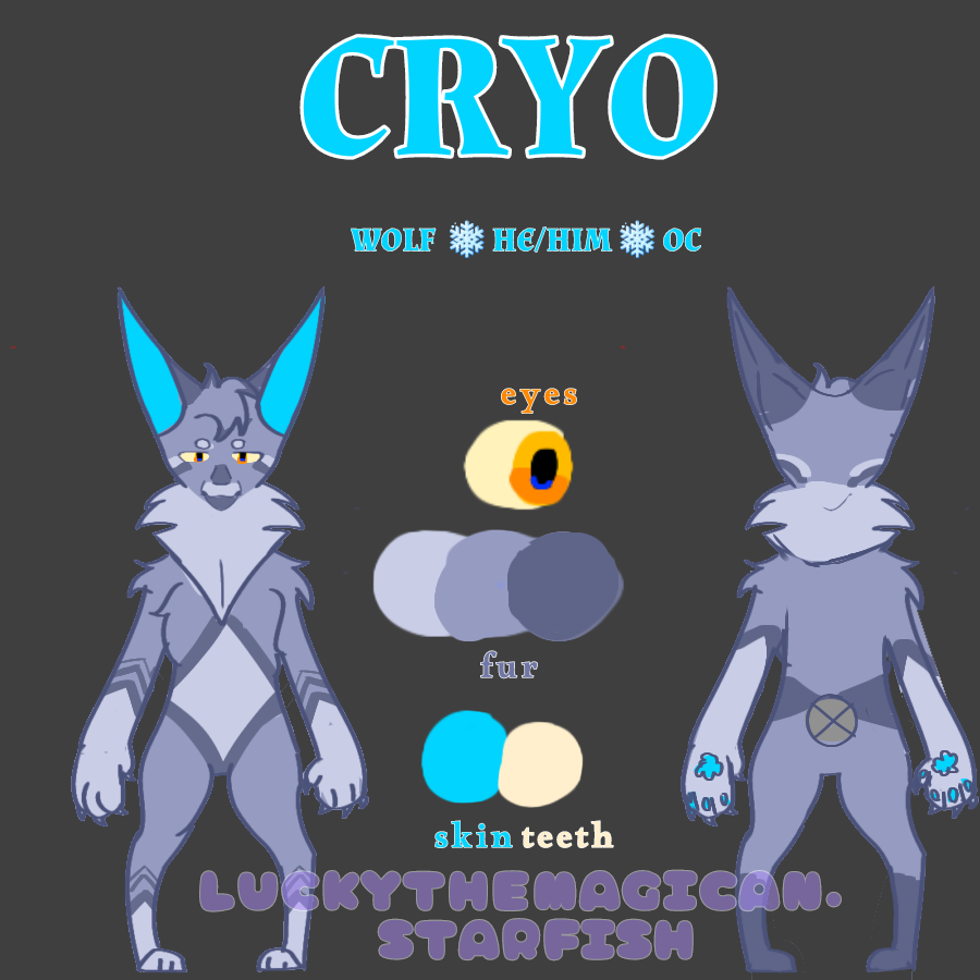 CRYO THE WOLF - ibisPaint