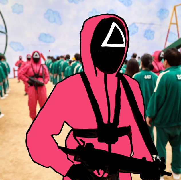 squid game guard - ibisPaint