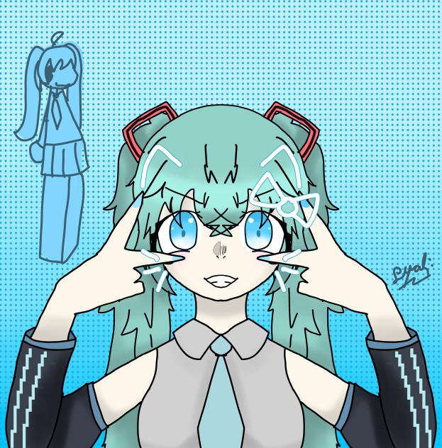 Hatusune Miku! - ibisPaint