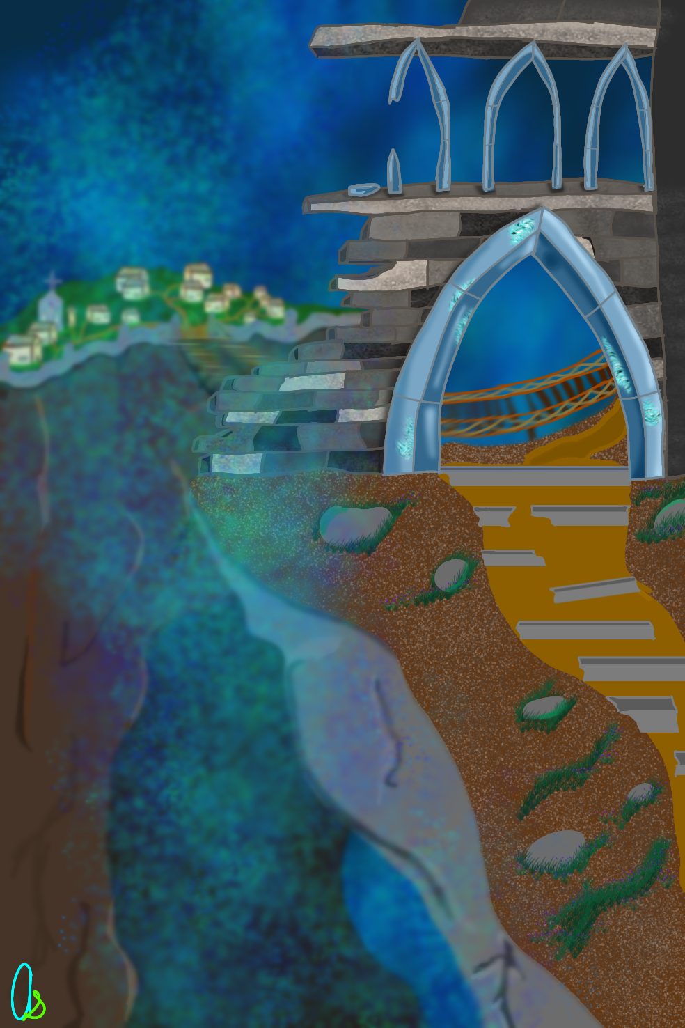 Gateway to Seinor - ibisPaint