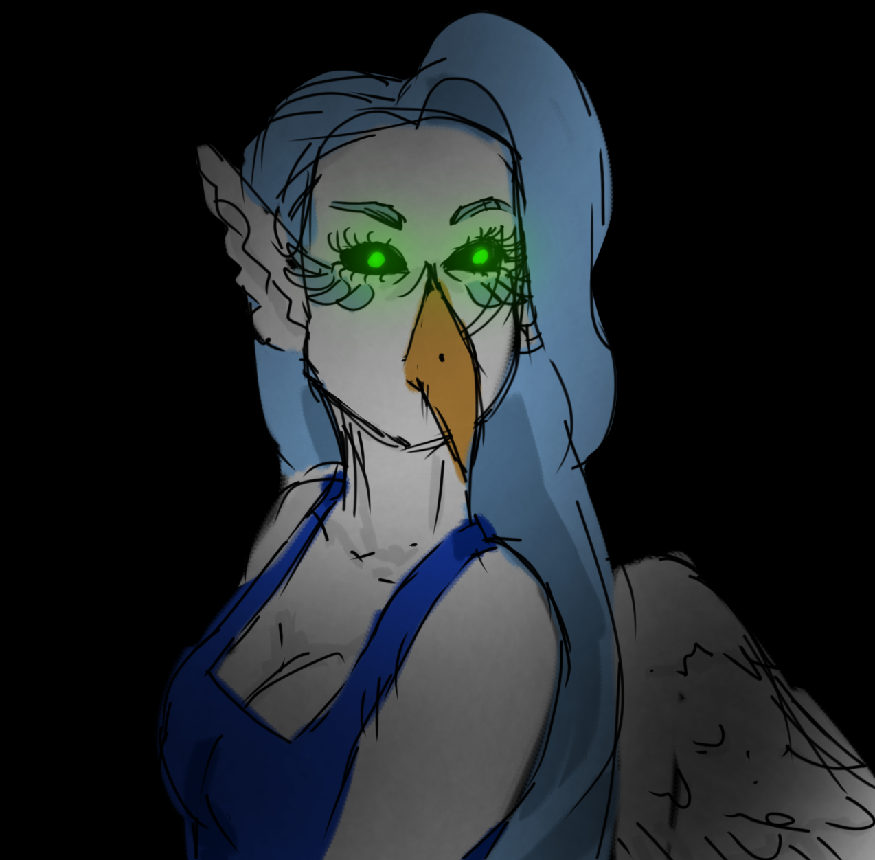 Griffin eyes - ibisPaint