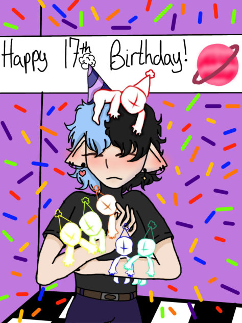 My early birthday collab - ibisPaint