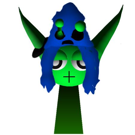 unnamed sprunki oc in horror mode - ibisPaint