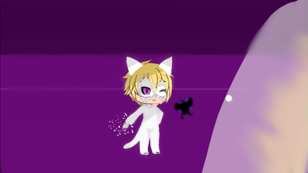 Chat blanc! ( gachalife version) - ibisPaint