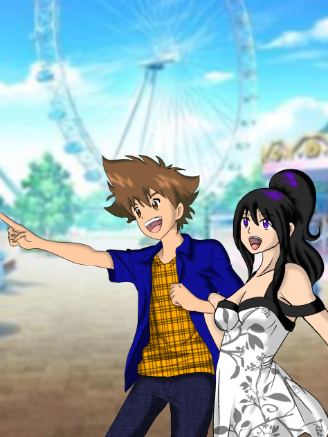 Theme park version 2 - ibisPaint