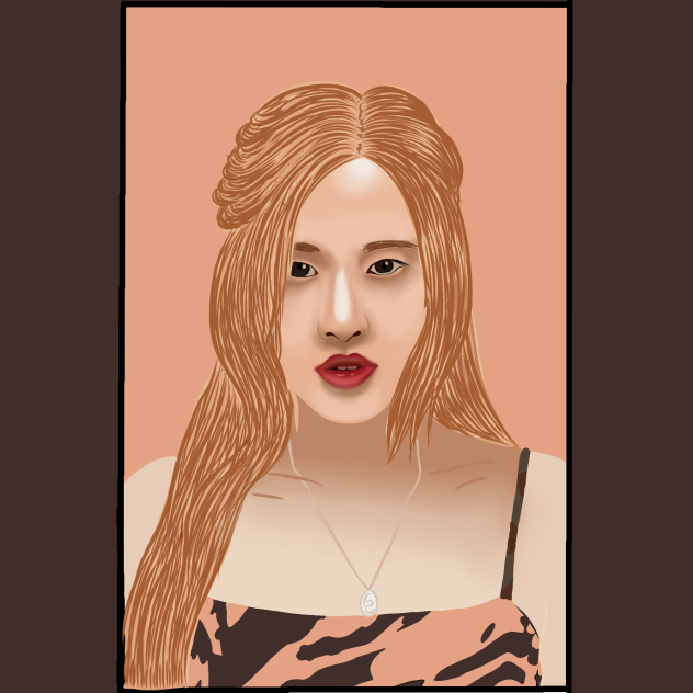 rosé(park chaeyoung) - ibisPaint