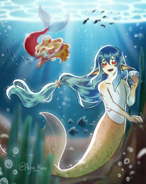 Underwater Practice - ibisPaint