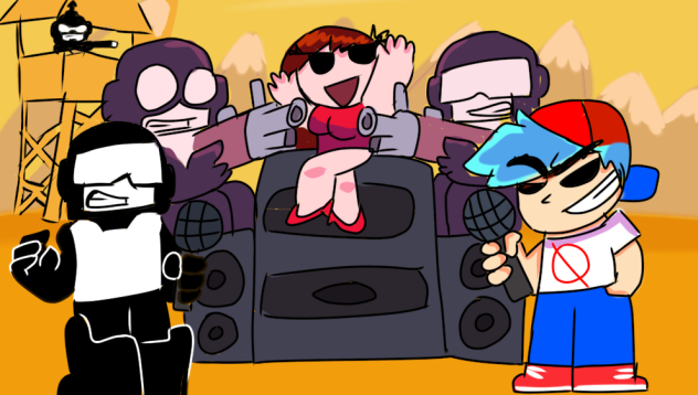 fnf week 7 - ibisPaint