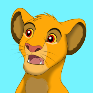 Simba movie screencap style - ibisPaint