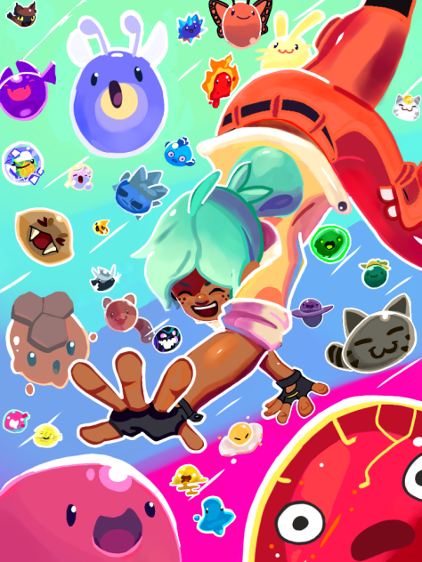 slime rancher fanart - ibisPaint
