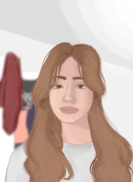 SELF PORTRAIT EEEHEHEHE - ibisPaint