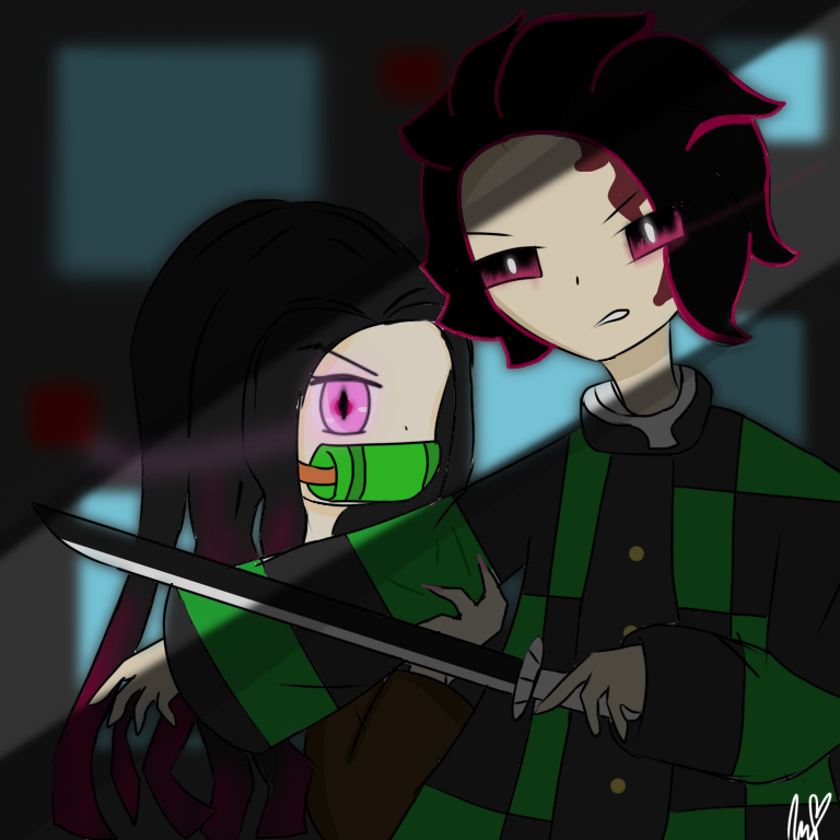 Protect Nezuko - ibisPaint