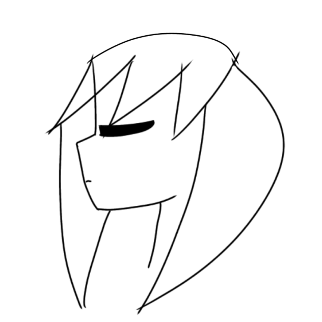 Random Side faced character - ibisPaint