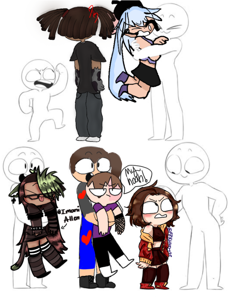 collab with imani allen - ibisPaint