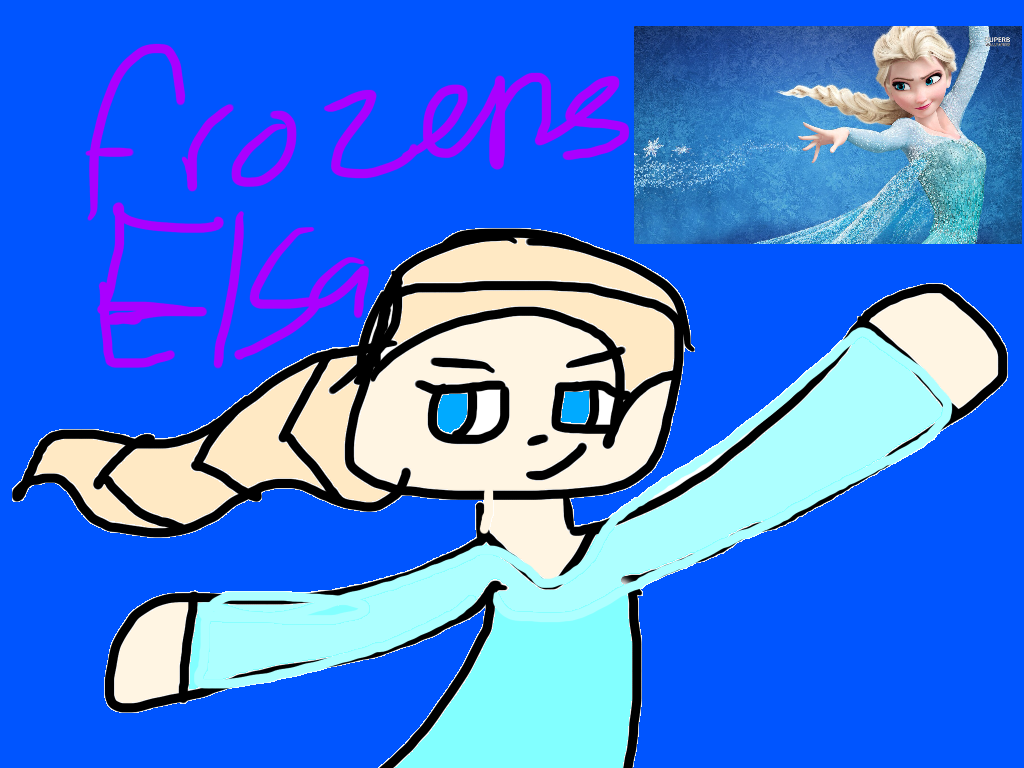 frozens Elsa - ibisPaint
