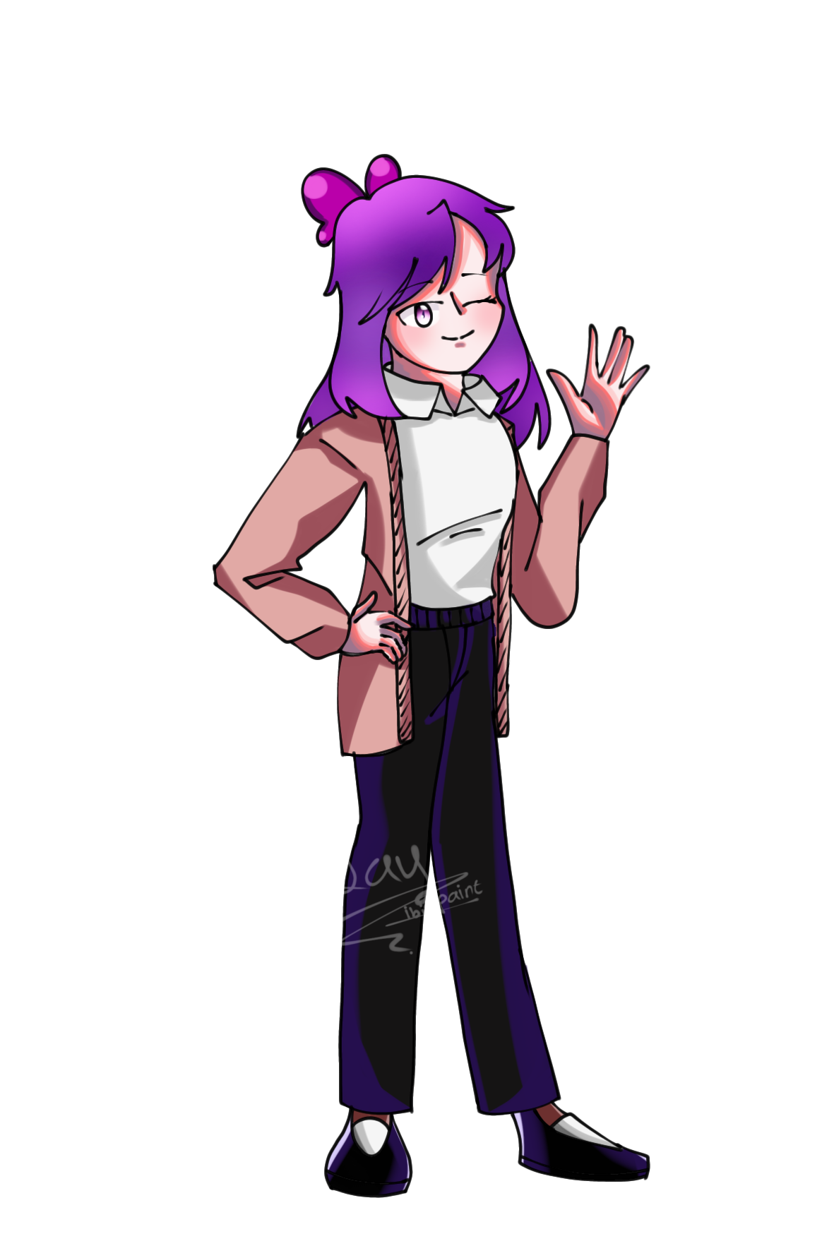 my big sister's OC - ibisPaint