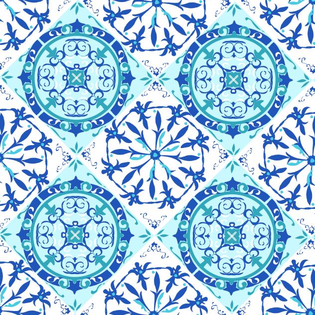 Azulejos pattern2 - ibisPaint