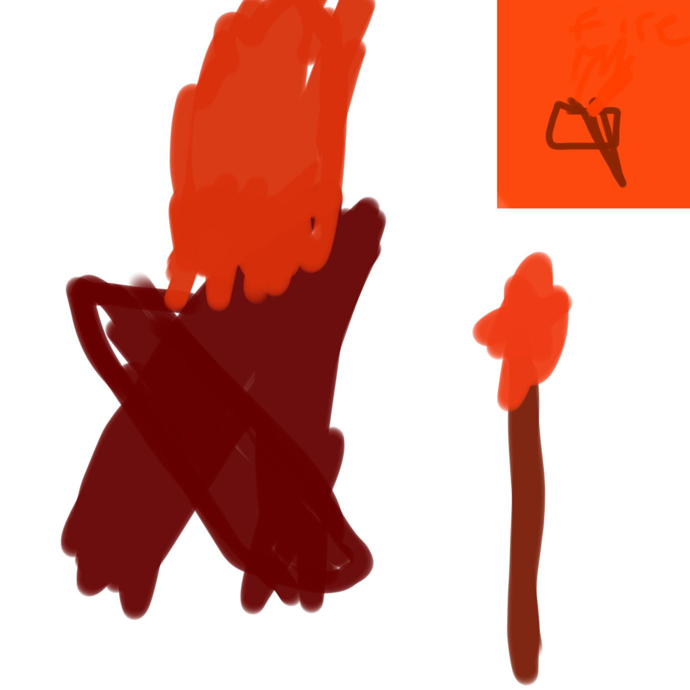 Campfire Vs Trash Campfire - ibisPaint