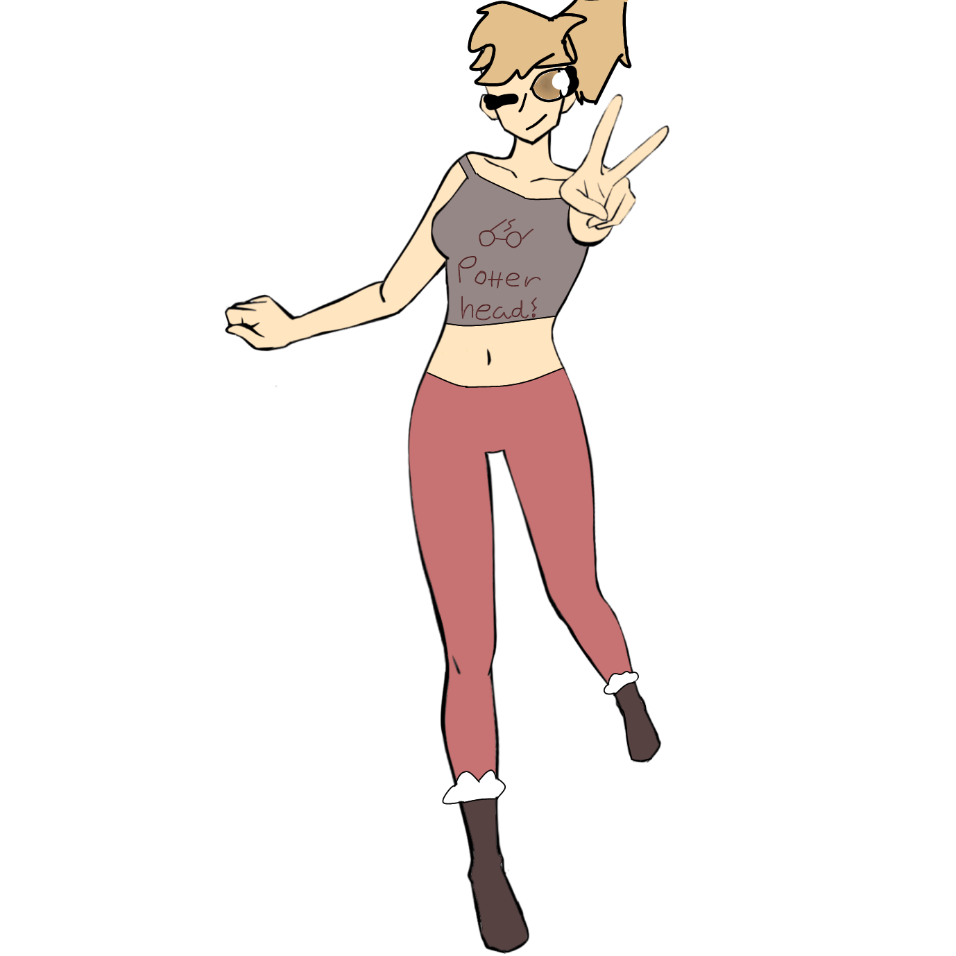 Harry Potter girl posing - ibisPaint