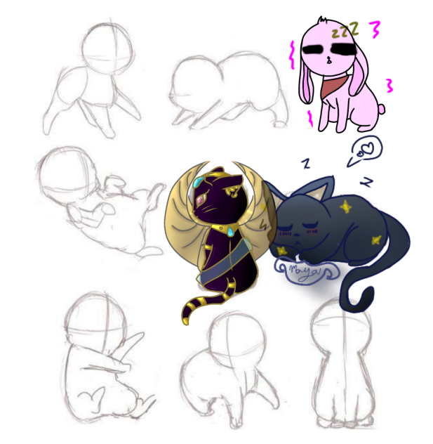 Cute pets colab 😃 - ibisPaint