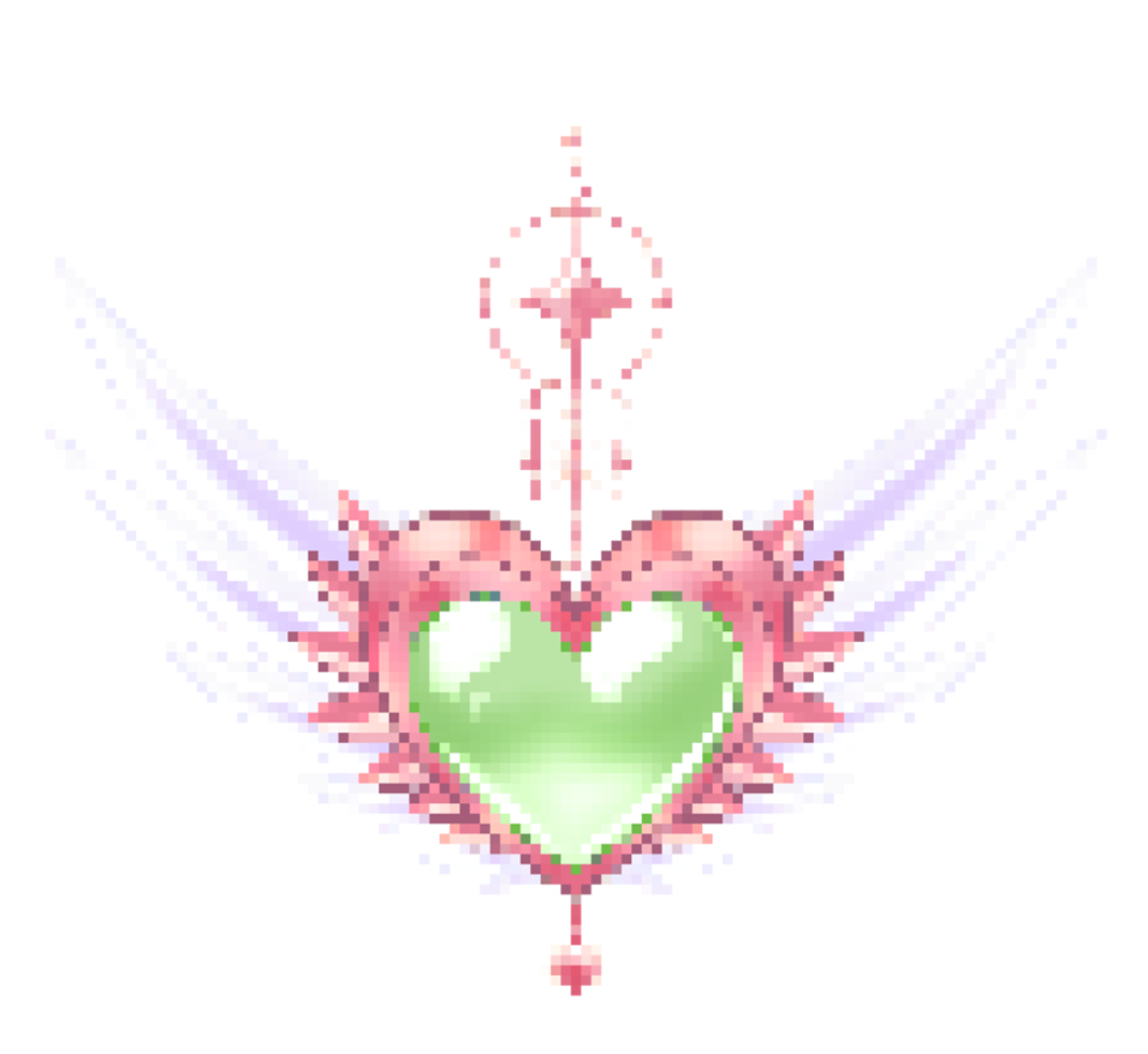 Angel 💕 Earring pixel - ibisPaint