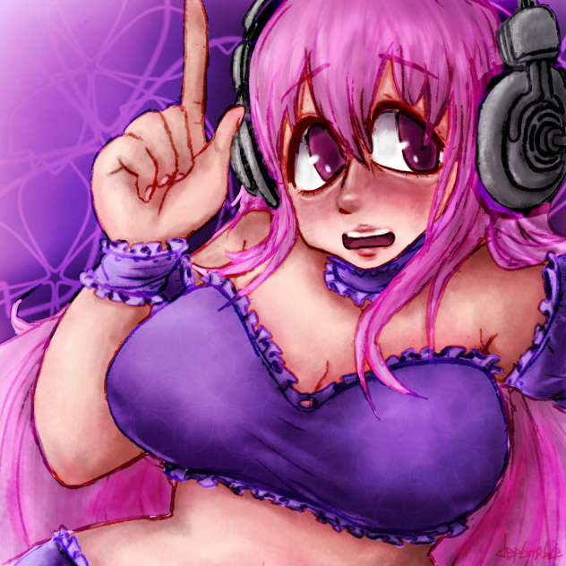 Super Sonico ♡ - ibisPaint